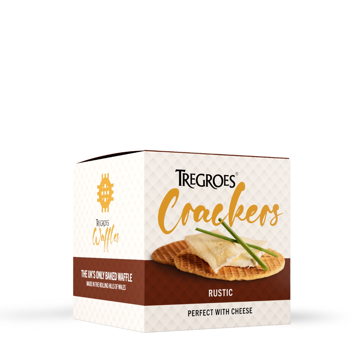 BOX OF 12 RUSTIC CRACKERS (4x3) - Tregroes Waffles